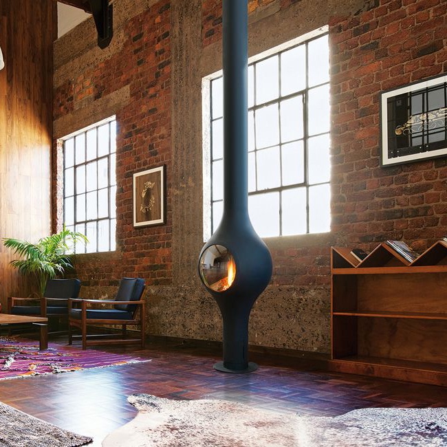 Tiplo • Poêle à gaz FOCUS Boafocus central/mural